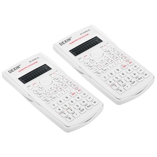 2Pcs Scientific Calculator 12 Digit Standard Engineering Calculator ...