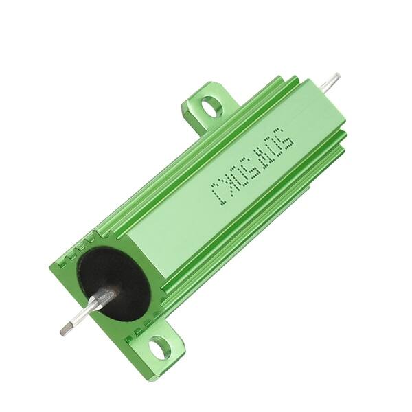 50W 50k Ohm Aluminium Housing Chassis Mount Wirewound Power Resistor ...