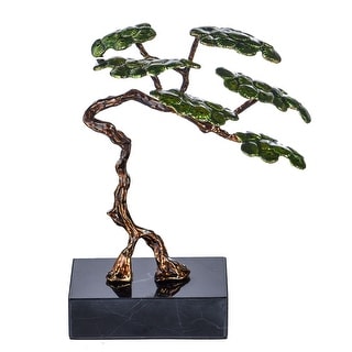 Dann Foley Lifestyle - Bonsai Tree Sculpture - Multi Enamel Finish ...