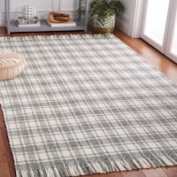 Lauren Ralph Lauren Handmade Jahi Plaid Wool Rug - Bed Bath & Beyond ...