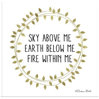 "Sky Above Me" Poster Print - Multi - Bed Bath & Beyond - 25491672
