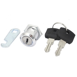 Mailbox 18mm Male Thread Quarter Turn Security Cam Lock w 2 Keys ...