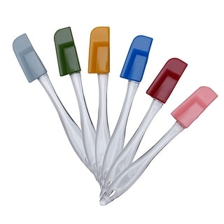 Set of 6 Mini Silicone Spatulas for Small Kitchen Baking - Bed Bath ...