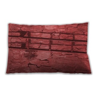 Ahgly Company Patterned Indoor-Outdoor Chilli Pepper Red Lumbar Throw ...