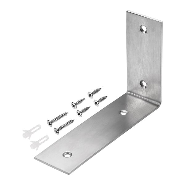 L Shape Shelf Brackets Joint Right Angle Corner Support for Shelves ...