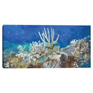 Coral Reef Canvas Art Print - Bed Bath & Beyond - 38918870