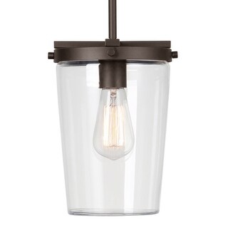 Globe Electric 7" Wide LED Outdoor Mini Pendant - Bed Bath & Beyond ...