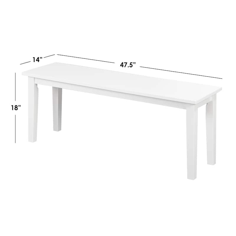 Simple Living Tiffany 6-piece Dining Set with Dining Bench - Overstock ...