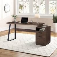 Nestfair 65 inch Home Office Computer Desk with Drawers - Bed Bath ...