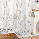 Deconovo Floral Pattern Sheer Curtain for Living Room (1 Panel) - Bed ...