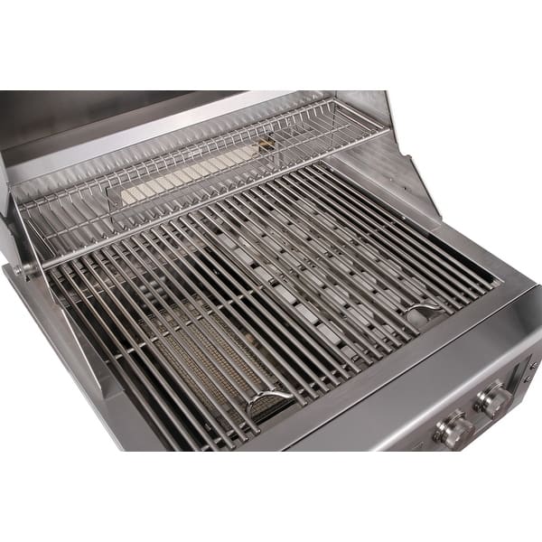 EdgeStar 60000 BTU 30 Inch Wide Natural Gas Built-In Grill with ...