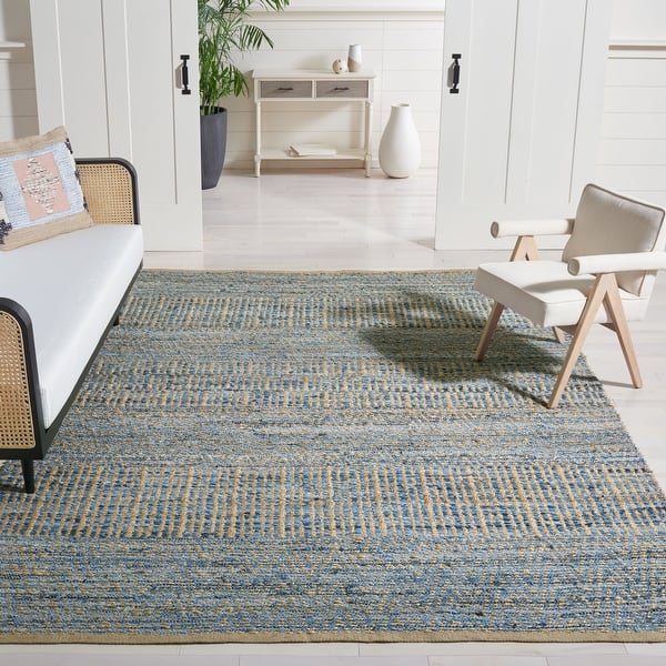 SAFAVIEH Handmade Cape Cod Coastal Jute Rug - Bed Bath & Beyond - 9156519