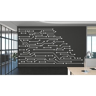 Circuit Board Wall Decal - Bed Bath & Beyond - 41912522