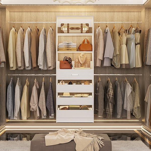 walk in closet system