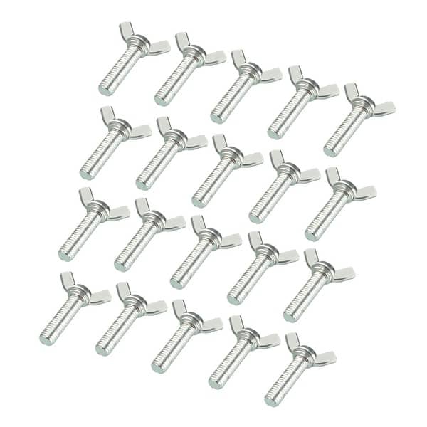 Wingbolt Butterfly Wing Thumb Hand Screws Bolts M8x30mm 1.25mm Pitch ...