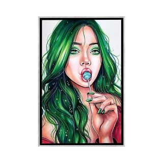 iCanvas "Candy Girl" by Kelly Edelman Framed - Bed Bath & Beyond - 37690971