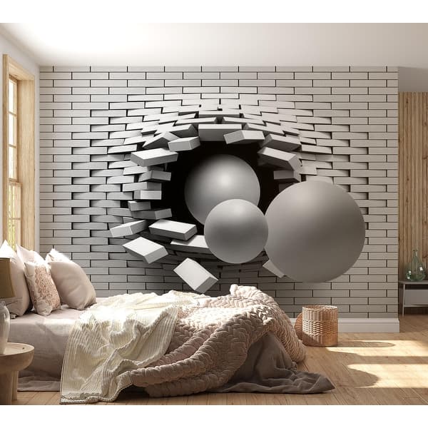 3d wallpaper fitting