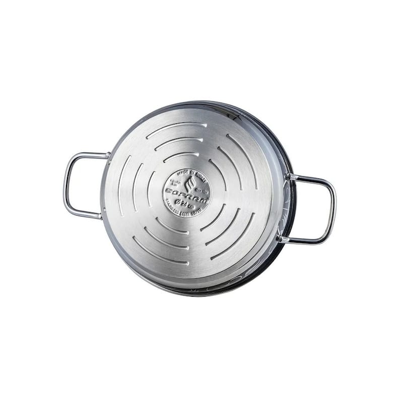 Sofram Tulip 18/10 Stainless Steel Cookware Set of 5 - Overstock - 37353317