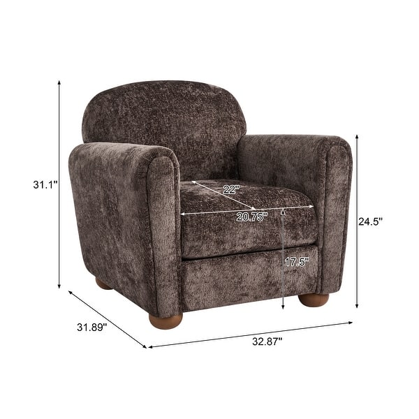 Christopher Knight Home - Rapallo Modern Upholstered Accent Chair with ...