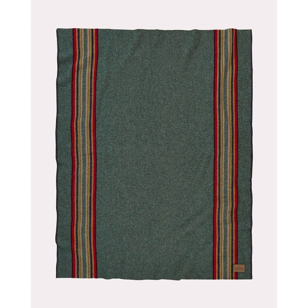 Pendleton Yakima Camp Green Heather Throw - Bed Bath & Beyond - 32428611