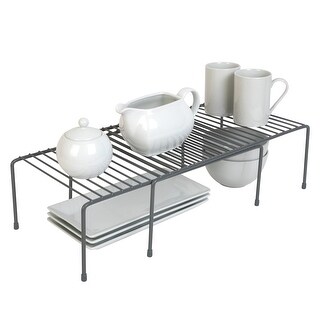 Smart Design Expandable Storage Rack - 16 x 32.5 - Bed Bath & Beyond ...