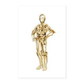 C3PO Digital Pop Art Smoke Star Wars TV Movies Art Print/Poster - Bed ...