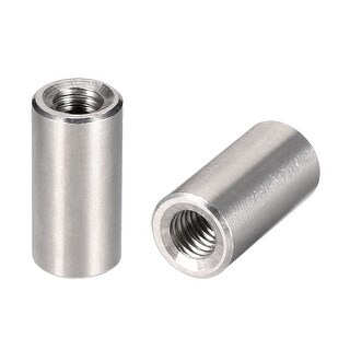 Round Connector Nuts M14x30mm Hgt Sleeve Rod Nut Stainless steel 10Pcs ...