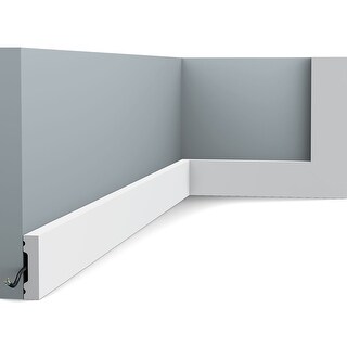 Orac Decor Baseboard Moulding 1-5/8" High x 3/8" Projection A - Bed ...
