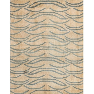 Ahgly Company Machine Washable Abstract Bullet Shell Brown Area Rugs ...