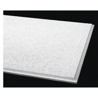 Ceiling Tile: Cirrus, 48 in Lg, 24 in Wd, Angled Tegular Edge, 15/16 in ...