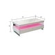 Modern & Contemporary Built in LED Coffee Table Made with Wood & Glossy ...