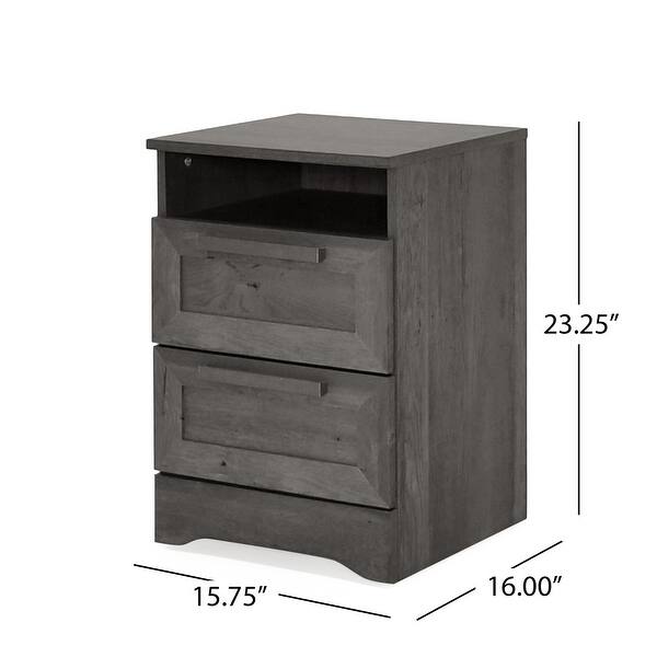 Danbury 5 Piece 2 Drawer Nightstand Bedroom Set by Christopher Knight ...