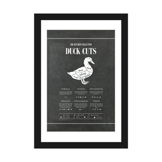 iCanvas "Duck Cuts - Chalk" by Alchera Design Posters - Bed Bath ...