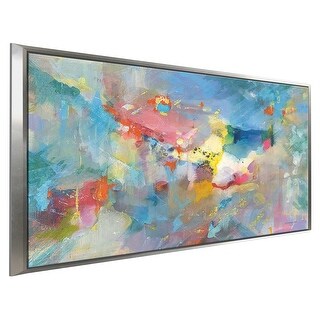 "Quasar" Print on Floating Canvas - Bed Bath & Beyond - 36403733
