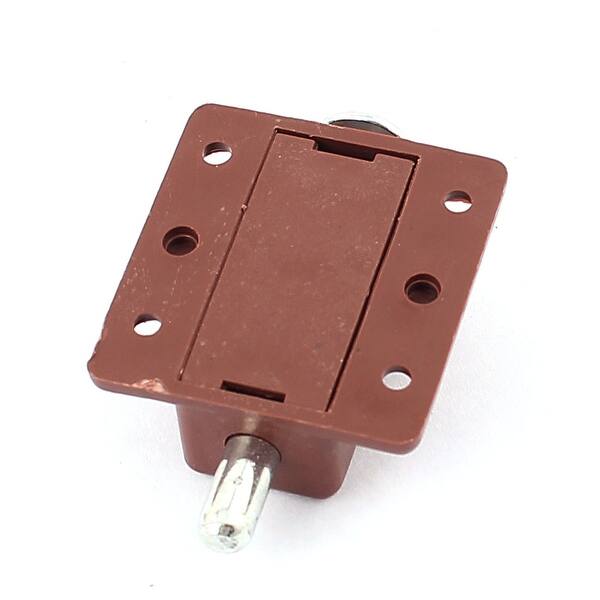 Window Door Spring Loaded Plastic Push Button Automatic Latch Bolts ...