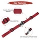 Backpack Chest Strap Sternum Straps with Emergency Whistle Buckle for ...