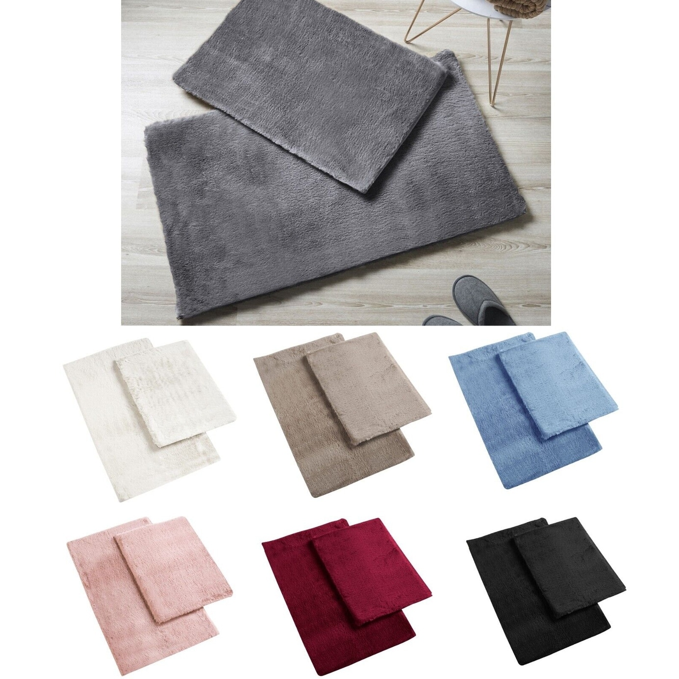 Microfiber Bathroom Rugs and Bath Mats - Bed Bath & Beyond
