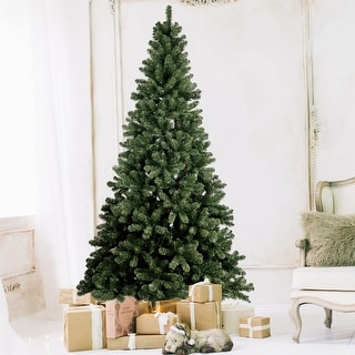 7.5FT Modern And Convenient PVC Automatic Christmas tree - N/A - Bed ...