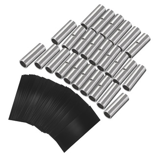 Non-Insulated Copper Wire Crimp Connector Terminals 6 AWG with PVC ...