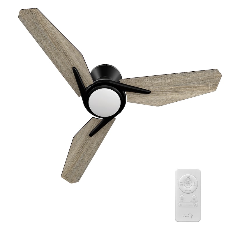 Liverpool 44-inch Indoor Ceiling Fan with Remote,Dimmable LED Light Kit ...