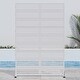 Outdoor Privacy Screen Metal Privacy Screen Panel Free Standing - 72*47 ...