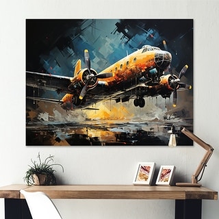Designart "Military Aircraft Aerial Reconnaissance I" Military Wall Art ...