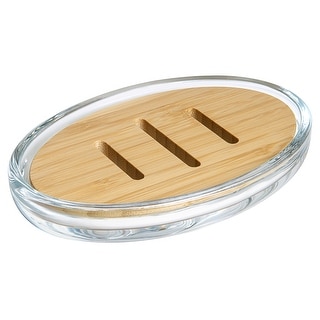 Spa Glass Soap Dish - Clear - Soap Dish - Bed Bath & Beyond - 39085183