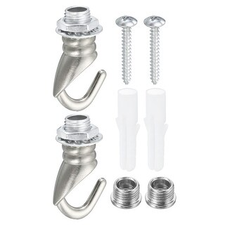 41mmx23mm Ceiling Hook, 2 Pack Screw Hooks Light Fixtures Accessory ...