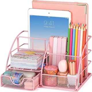 Desk Organizers and Accessories (Pink) - Bed Bath & Beyond - 39310798