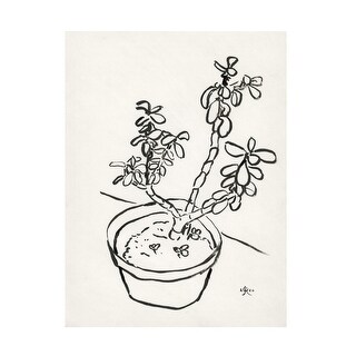 Joseph Roberts 'Floral Ink Study IV' Canvas Art - Bed Bath & Beyond ...