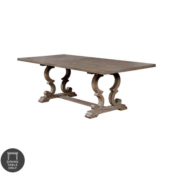 The Gray Barn Windswept Rustic 90-inch Wood Expandable Dining Table ...