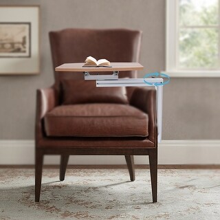 Table Leg Bracket with Wood Top Height Adjustable and 360 Rotation ...