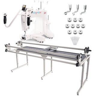 Grace Q'Nique 15M Quilting Machine with Continuum 8' Quilting Frame ...