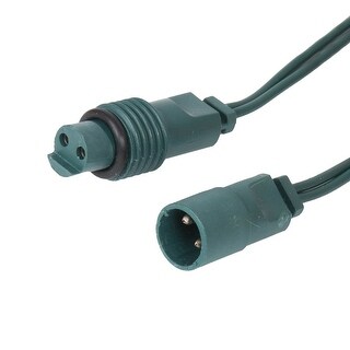 Vickerman 50 Warm White Coaxial Non-Rectified LED Light Strand, Green ...